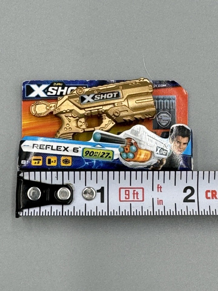 Zuru 5 Surprise TOY Mini Brands GOLD Xshot Reflex 6 Gun Miniature | eBay