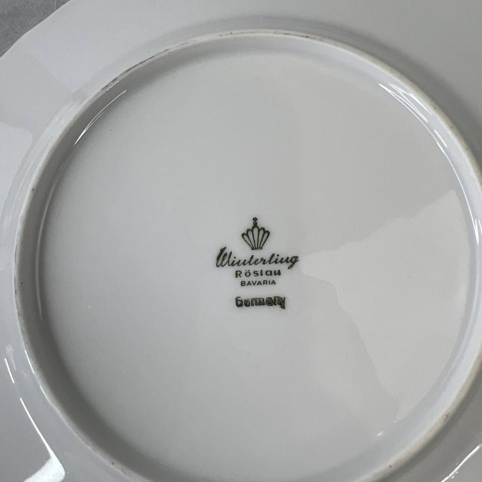 VTG Winterling Set of 3 Salad Plates - Fruits Nuts Bavaria Germany ...