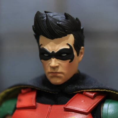 1/10 Custom DC Multiverse Red Robin Tim Drake McFarlane Variants Head ...