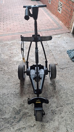 POWAKADDY FW3 ELECTRIC GOLF TROLLEY WITH LITHIUM BATTERY AND CHARGER | eBay