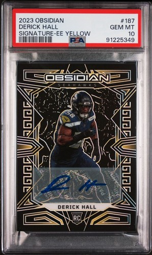 2023 Obsidian Derrick Hall Yellow Etch Auto /10 | eBay