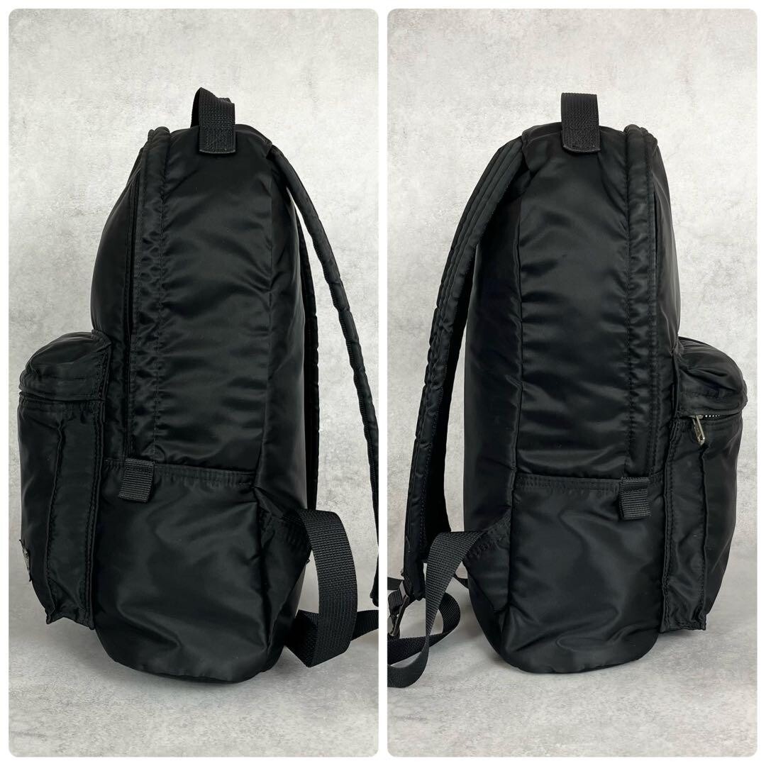 PORTER Yoshida Tanker Daypack 7L Rucksack Bag Black Orange PORTER Yoshida Tanker Daypack 7L Rucksack Bag Black Orange