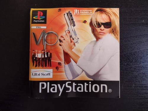 VIP starring PAMELA ANDERSON : NOTICE Sony PLAYSTATION PS1 ( vendue ...