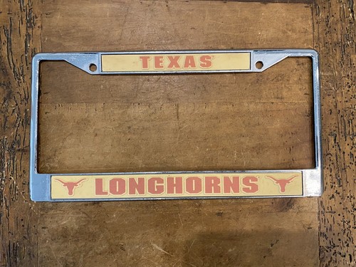 Texas - University Of Texas UT Longhorns Metal License Plate Frame | eBay