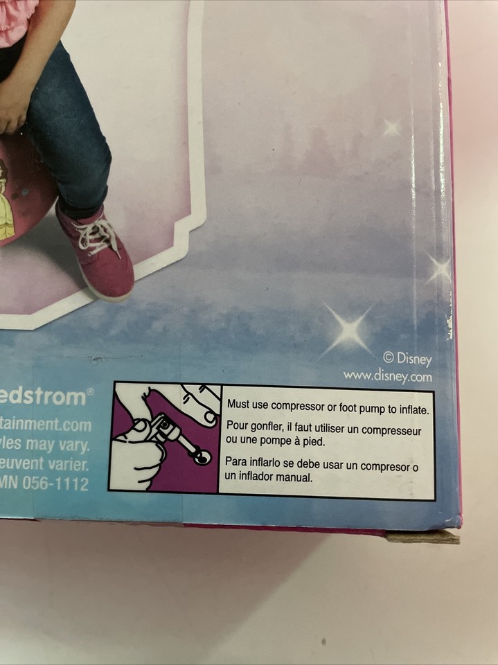 DISNEY Princess Hopper Sauteur Ball 15 inch Hedstrom ULTIMATE BOUNCING ...