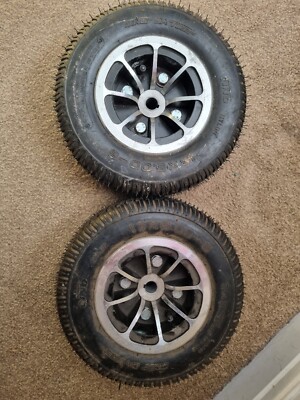 Mobility Scooter Wheels, Tyres Have Lots Of tread | eBay UK