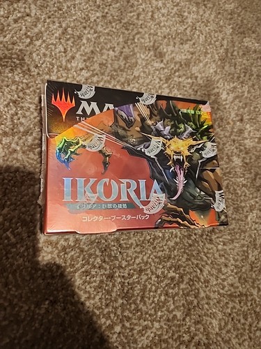 JAPANESE MTG Magic Ikoria Lair of Behemoths COLLECTOR Booster Box ...