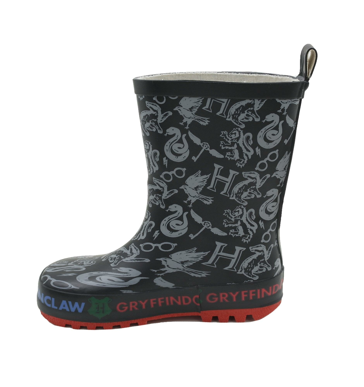 Childs Harry Potter Hogwarts Crest Wellington Boots Kids Wellies ...