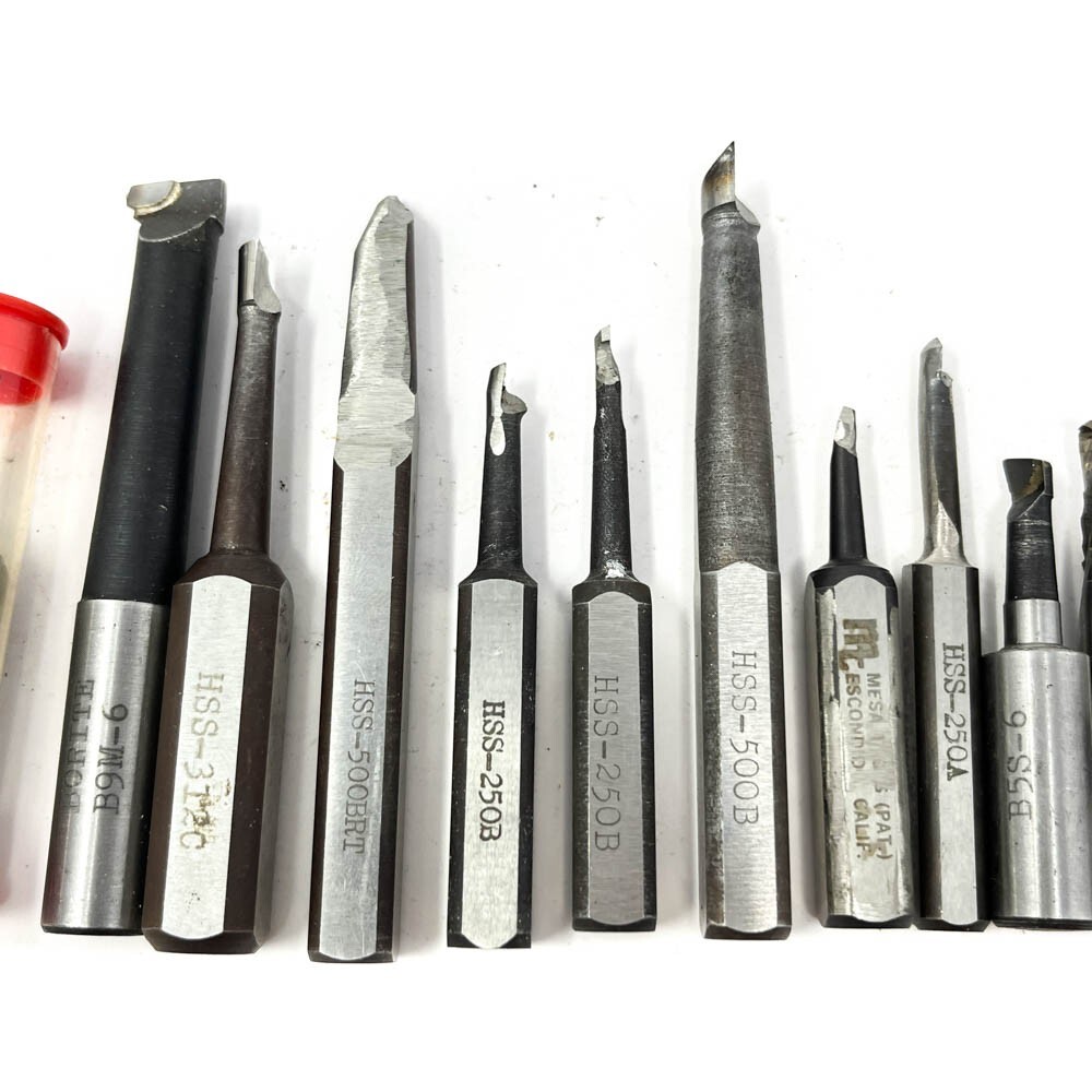 Borite B9M-6, Mesa Tools, Unbranded Mixed Carbide Tip Boring Bar Set ...