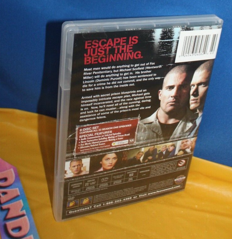 Prison Break The Complete First Season Television Series DVD Set | eBay