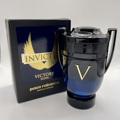 Invictus VICTORY ELIXIR By Paco Rabanne 3.4oz Parfum Intense Men - New ...