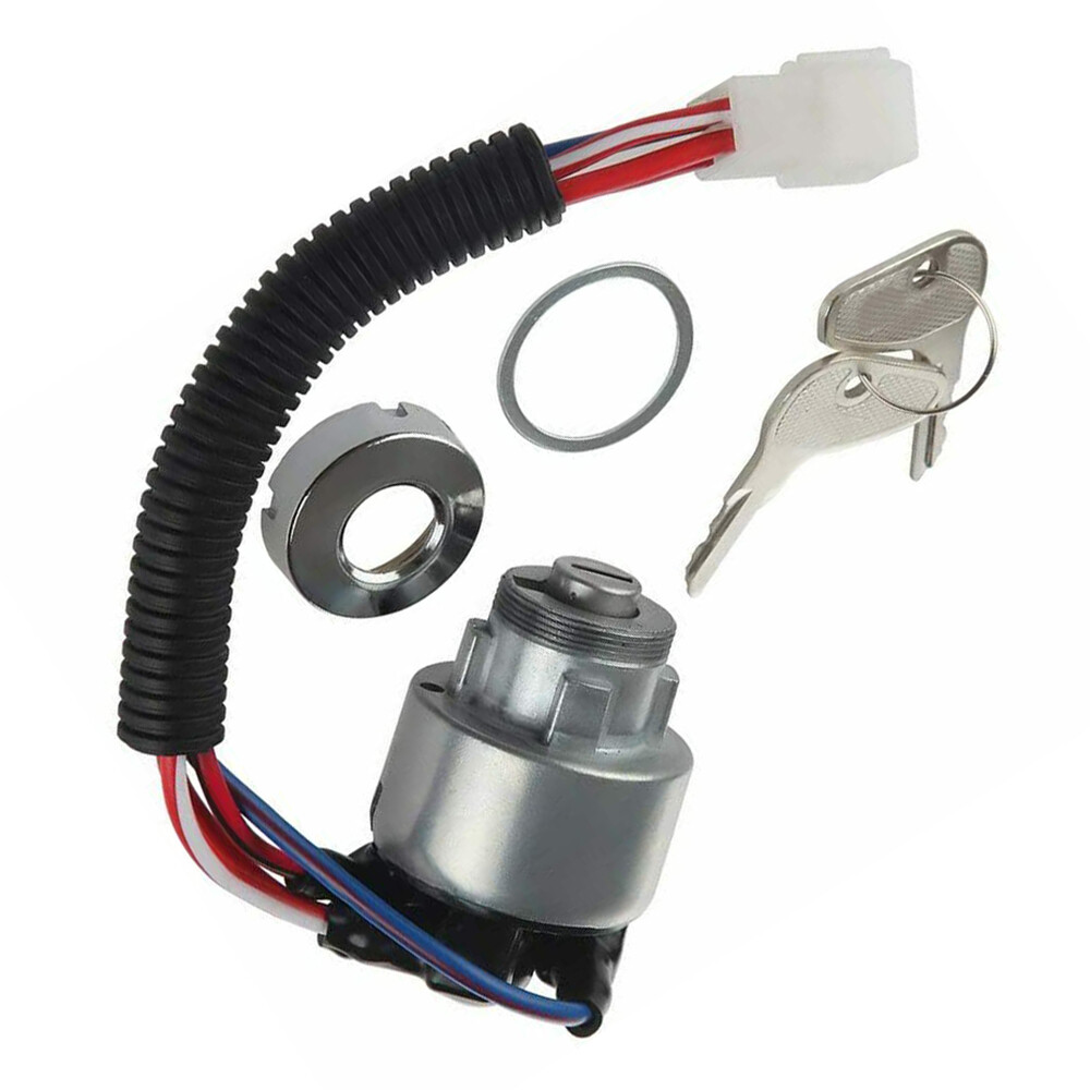 38180-31800 New Ignition Switch with 2 Keys for Kubota L1802 L2002 ...