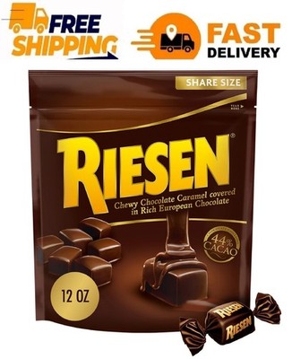 Riesen Chocolate Caramel Covered Chewy Candy, 12oz | eBay