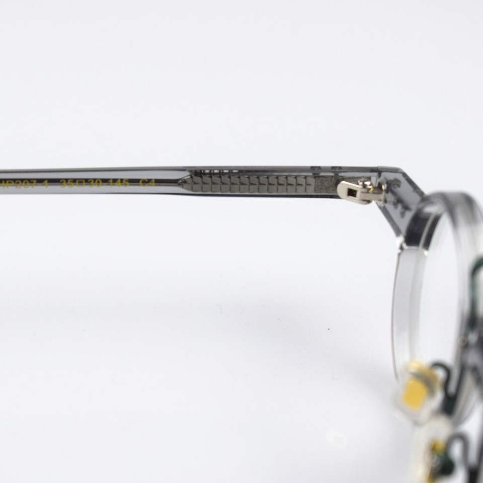 Vintage Fashion Small Round Designer Eyeglass Frames Acetate Full Rim ...