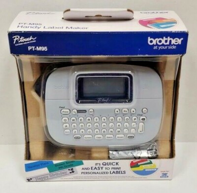 Brother PT-M95 P-Touch Label Maker - Thermal Transfer - Monochrome ...