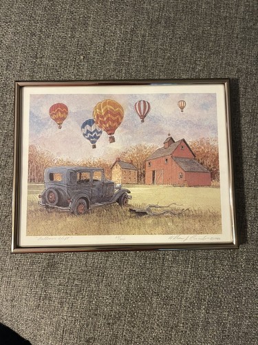 "Balloons Aloft" Signed By William Coombs #69/250 Lithograph | eBay