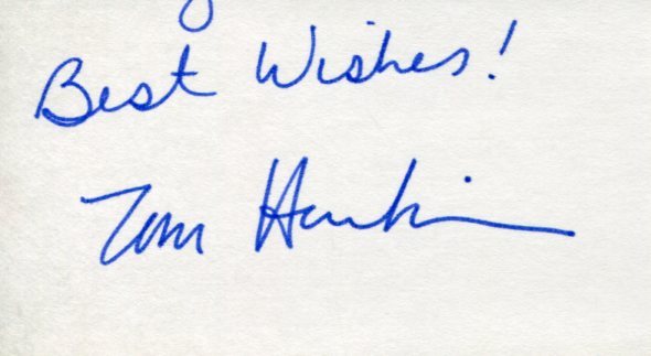Tom Harkin Iowa IA US Senator Representative Congress Signed Autograph ...