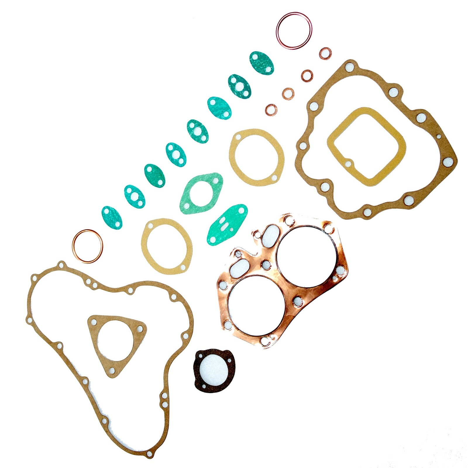 For Norton Dominator Engine Gasket Set 500 600 OHV 88 1948-66 77 1957 ...