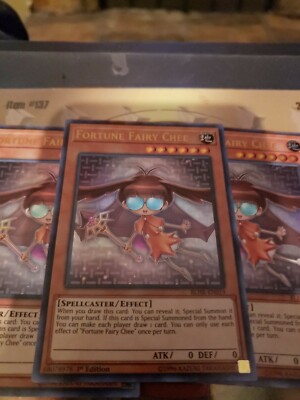 YuGiOh! Fortune Fairy Chee x3 BLHR-EN019 Ultra Rare 1st Edition NM | eBay