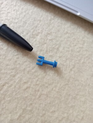 Lego 1 Pièce Blue Ref 2433 Set 6528 Vintage | eBay