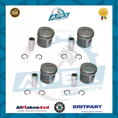 PISTON SET FOR LAND ROVER DEFENDER 300TDI STD - PART NO ERR2410 X4 | eBay