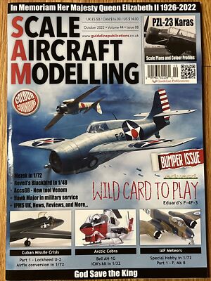 Scale Aircraft Modeling Magazine Waterbat Mars Models October 2022 ...