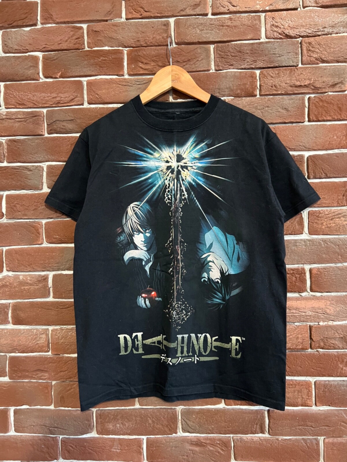 Rare Death Note Misa 00s Y2K Anime print tee Manga Gr… - Gem