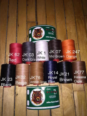 US SELLER Julius Koch 1.0mm Ritza 25 Tiger Thread Leather Sewing (25m ...