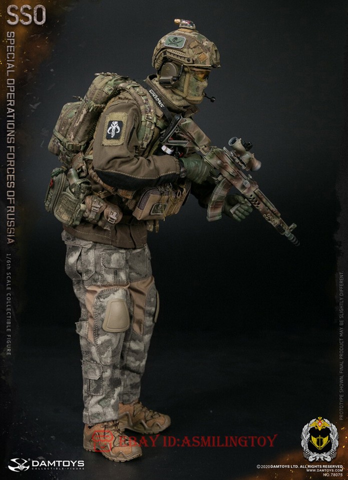 DAMTOYS Dam 78075 SPECIAL OPERATIONS FORCES OF RUSSIA 1/6 ACTION FIGURE ...