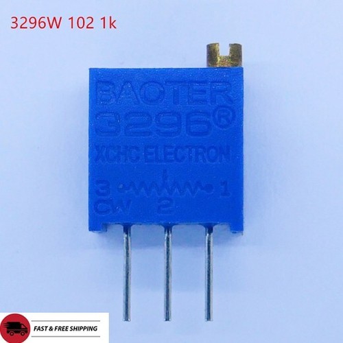 10PCS 3296W-102 3296 W 1K ohm Trim Pot Trimmer Potentiometer NEW | eBay
