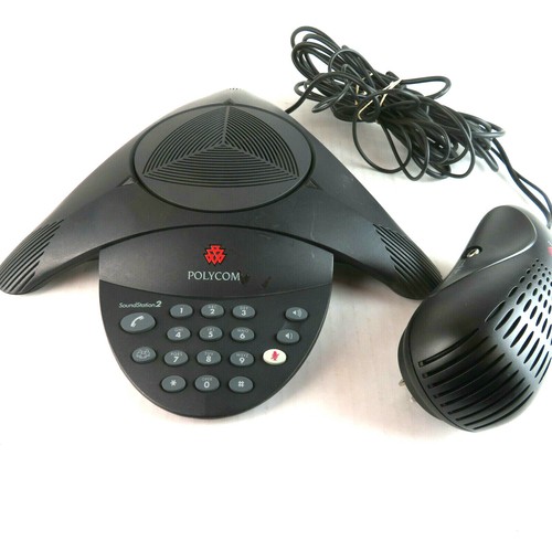 Polycom Sound Station 2, 2W 1.9GHz DECT 6.0 w/o Display Conference ...