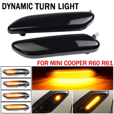New Dynamic Flowing LED Turn Signal Lamp For BMW MINI COOPER R60 R61 ...