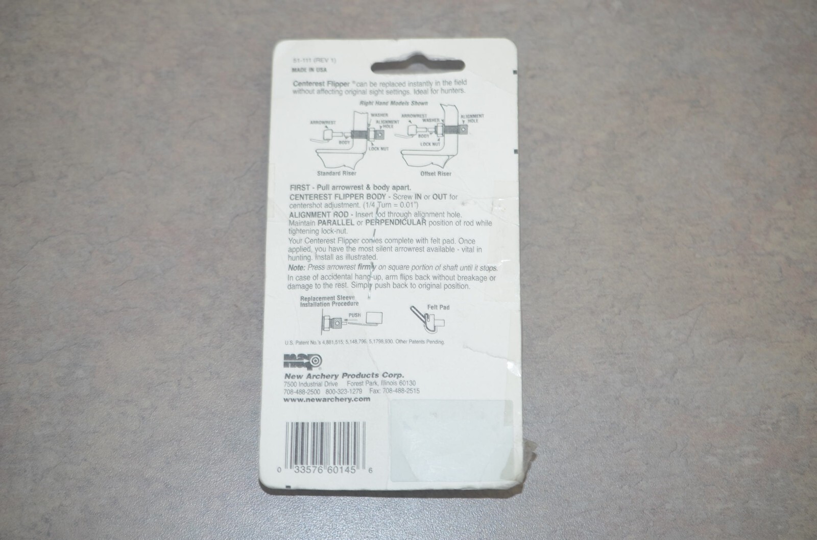 NAP Centerest Flipper Rests & Replacement Rests | eBay