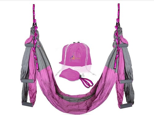 Premium Aerial Hammock anti Gravity Yoga Swing Kit - Acrobat Flying ...