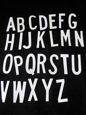 2” Reflective Adhesive Foil Letters YOU SELECT 25 read description for ...