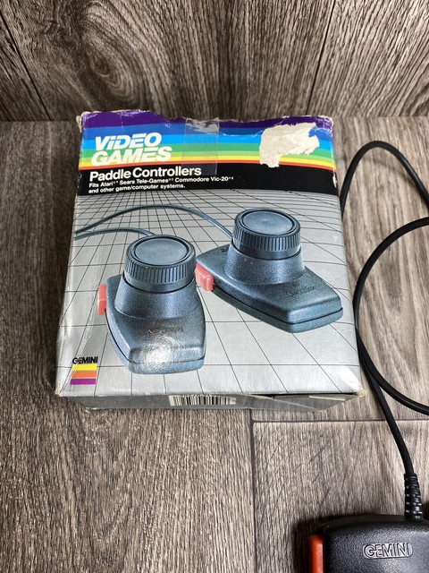 Gemini Paddle Controllers for Atari 2600 & Commodore Vic-20 (VG172) for ...