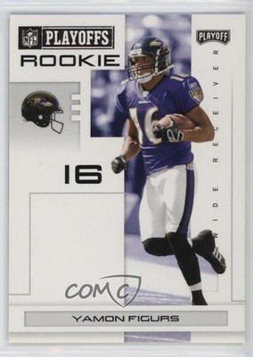 2007 Playoff NFL Playoffs Rookie Black 191/199 Yamon Figurs #103 n1u | eBay