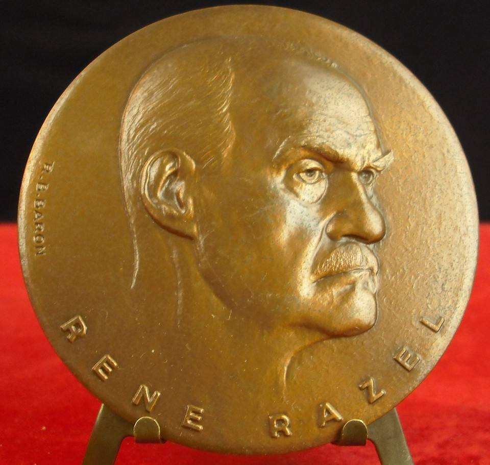 Medal René Razel Brothers Planet by R B Baron and M Foll | eBay UK