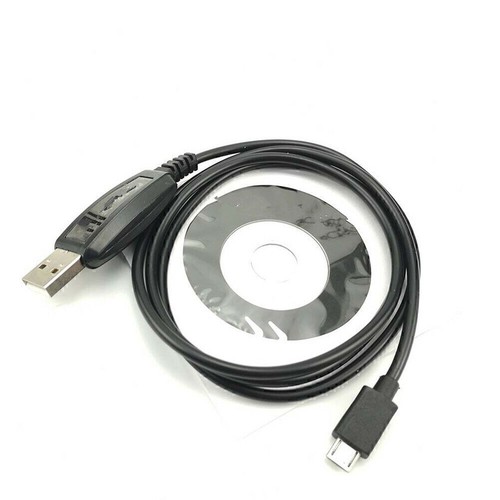 USB Programming Cable Cord with CD For Baofeng BF-T1 BF-9100 Radio ...