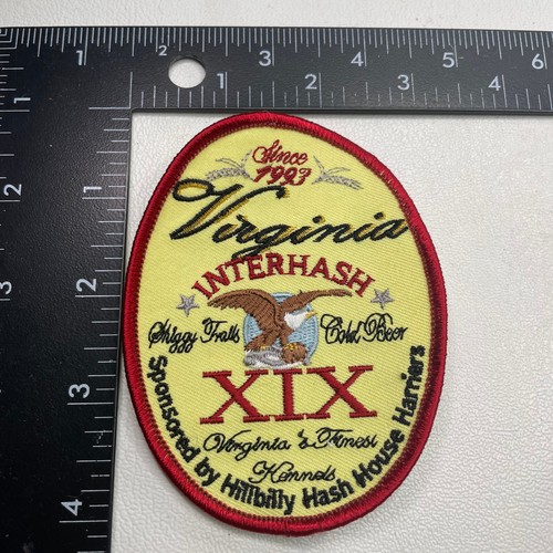 Virginia Interhash XIX Shiggy Trails Cold Beer Patch Hillbilly Hash House H.M009 | eBay