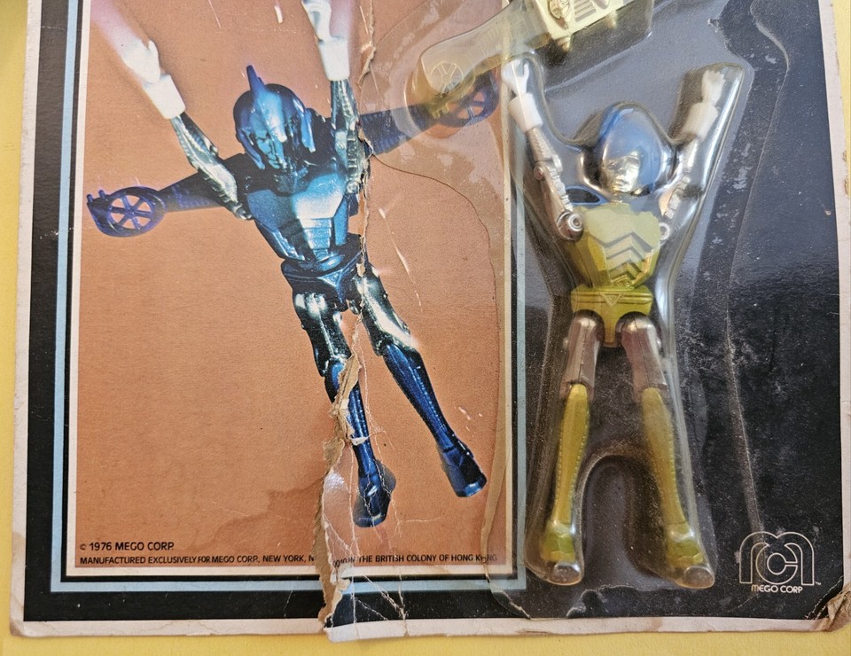 1977 Mego Micronauts Series 1 Space Glider Green Vintage SEALED Action ...