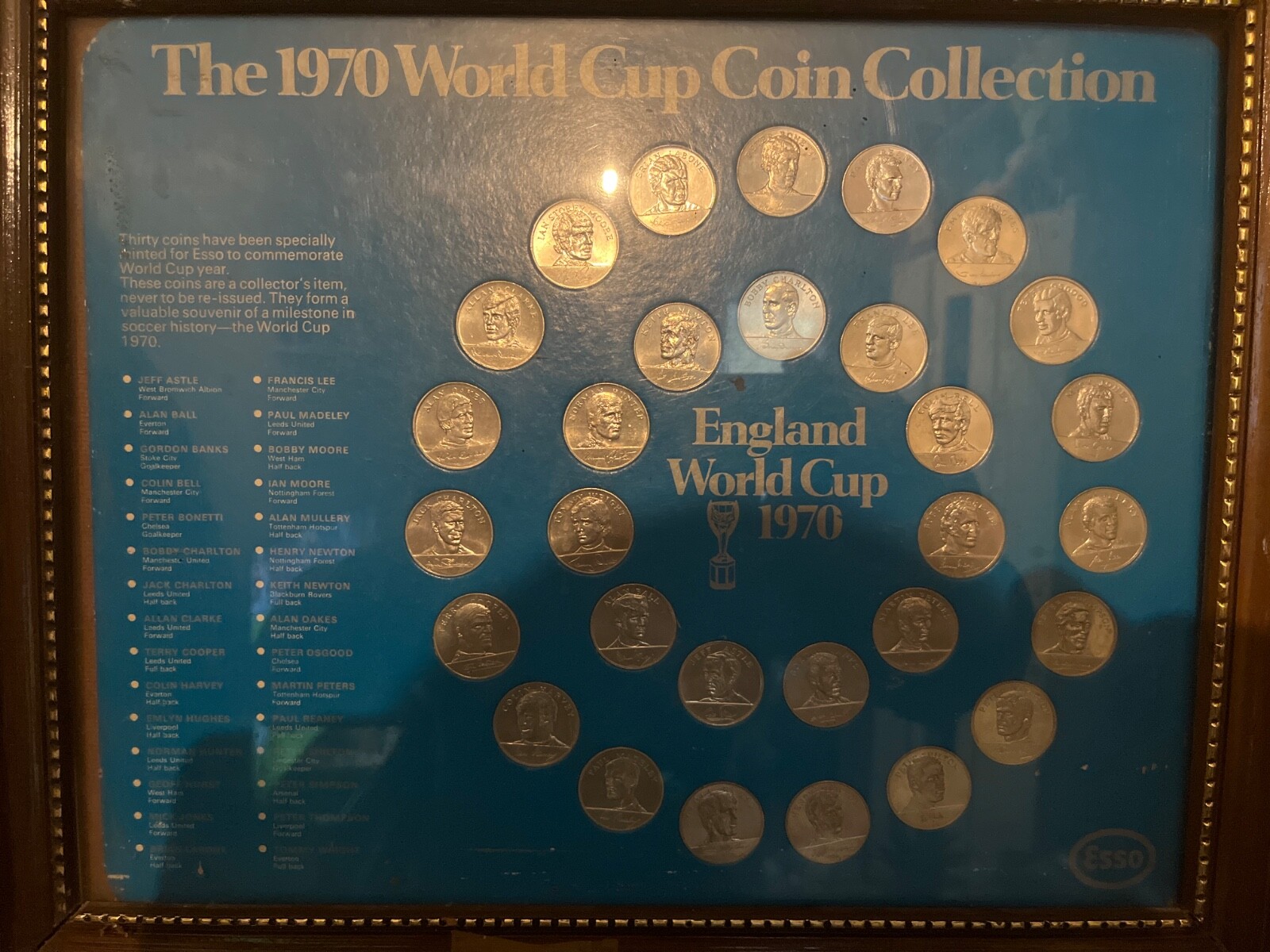 THE 1970 WORLD CUP COIN COLLECTION FROM ESSO - 30 COINS | eBay UK