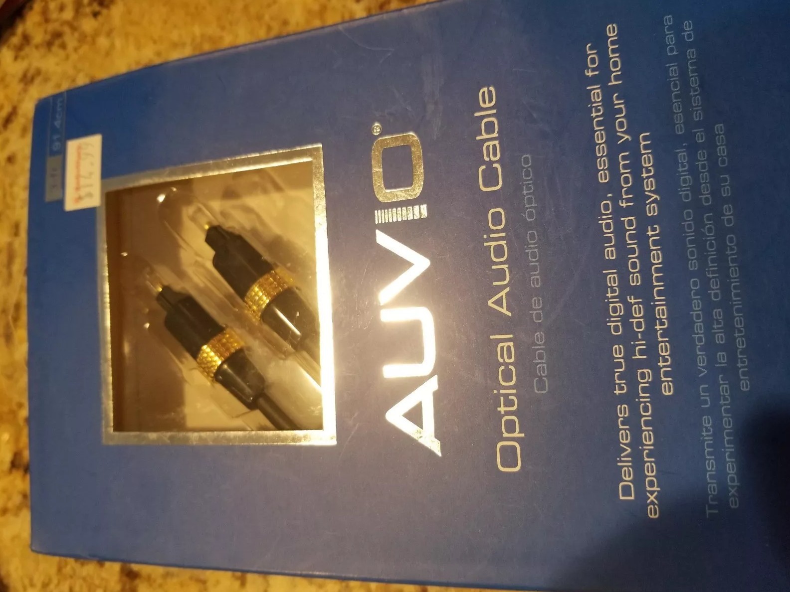 Auvio ~ 6 Foot Optical Audio Cable model 1500399 | eBay