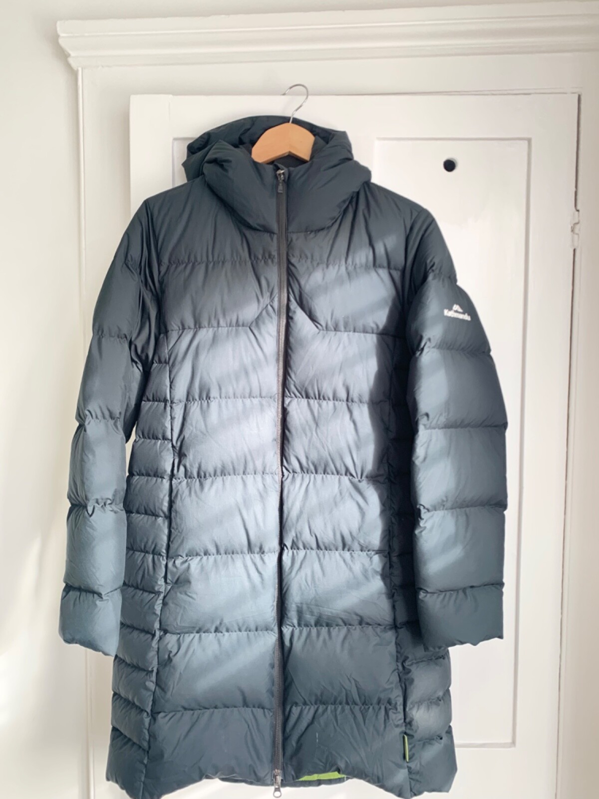 Kathmandu Down Black Puffer Jacket Gem