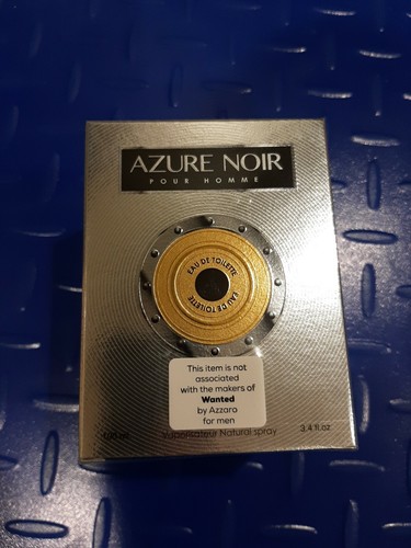 Azure+Noir+Pour+Homme+Cologne+for+Men+3.4+Oz+EDT+Spray for sale online ...
