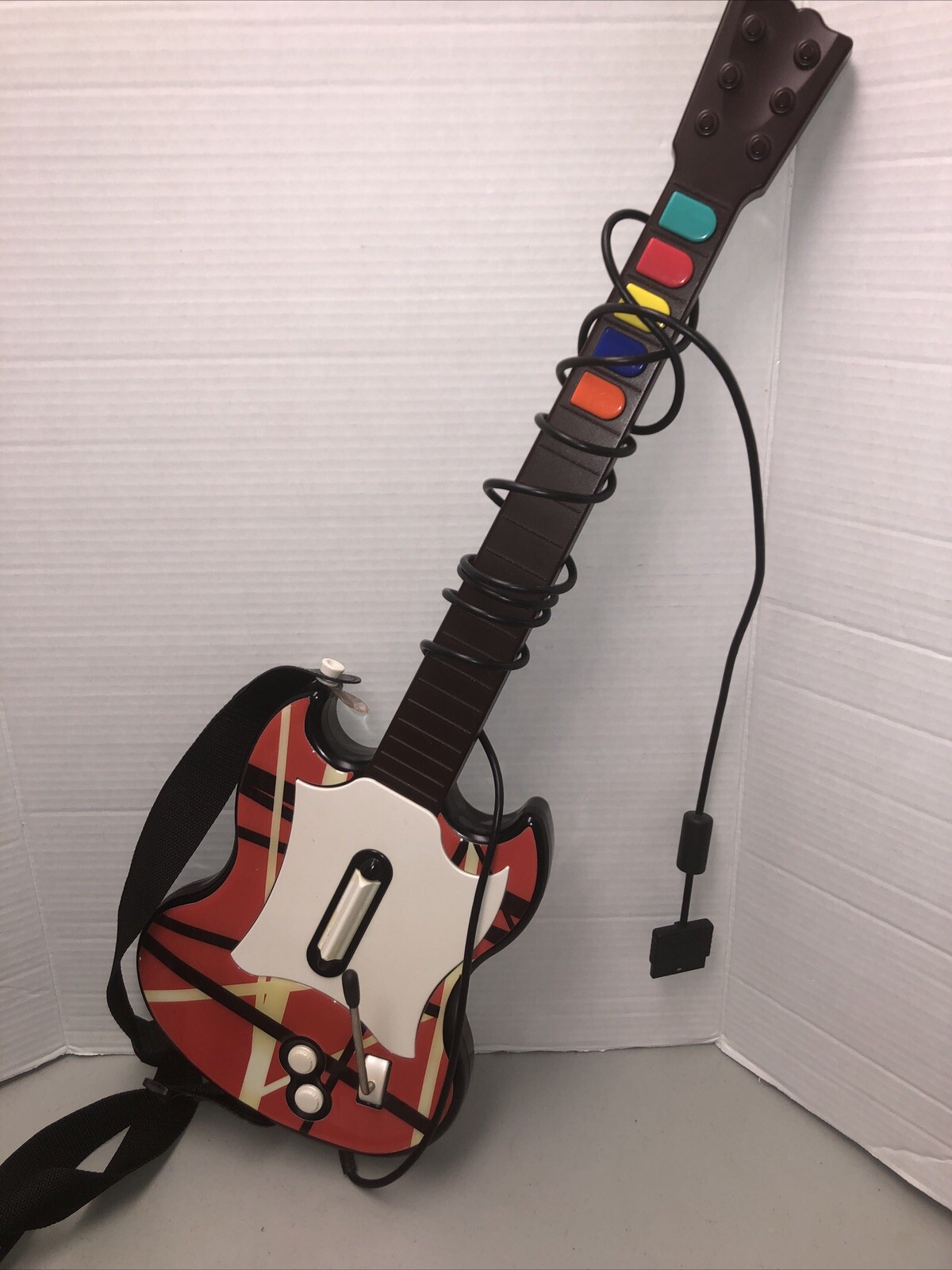 Guitar Hero Eddie Van Halen Red Octane Guitar Controller Model PSLGH ...