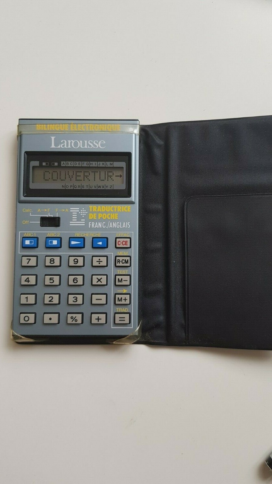 1988 vintage Calculator Translator Larousse french English Rare | eBay