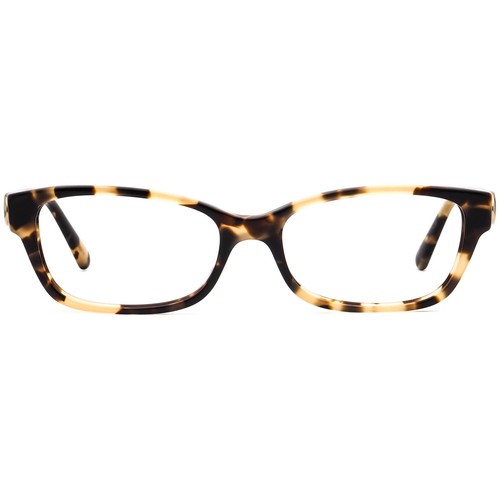 Coach Eyeglasses HC 6119 5576 Brown Tortoise Rectangular Frame 53[]16 ...