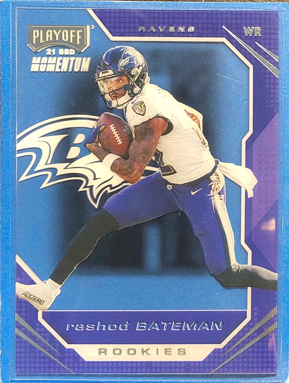 Rashod Bateman ~ 2021 Panini Chronicles ~ Playoff Momentum Rookie RC | eBay