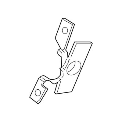 Genuine OEM Reflector Panel Bracket For BMW 51117203826 | eBay